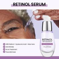 China OEM ODM brand vegetarian serum skin care product anti-aging, reducing wrinkles, tightening, improving facial firmness, female facial essence for sale