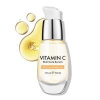 China OEM ODM Cosmetics Beauty Vegetarian Serum Skin Care Products Whitening Skin Brightening Vitamin C Face essence for sale