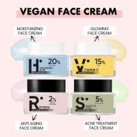 China OEM ODM Vegetarian face cream Anti aging Whitening Retinol Niacinamide Glycerin Facial Moisturizing&Moisturizing Skin Care Cream for sale