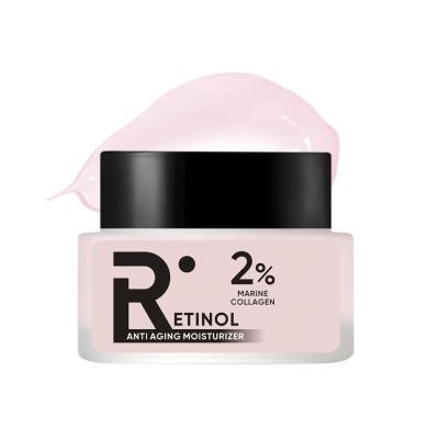 China OEM ODM Anti aging Wrinkle Whitening Facial Moisturizing Cream Vegetarian face cream lotion with Retinol Glycerin Skin Care lotion face cream for sale