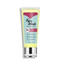 China OEM ODM brand organic aloe vera based vitamin C facial cleanser for whitening and brightening acne prone skin for sale