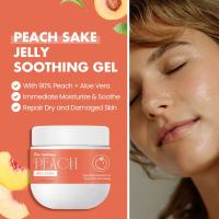 China OEM ODM Korean version beauty organic facial care facial mask Vitamin c infused peach hyaluronic acid crystal jelly facial mask anti wrinkle moisturizing for sale