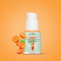 China OEM ODM brand customized cosmetics, serum skin care products, anti-aging, whitening and freckle removing green tea, turmeric facial essence for sale