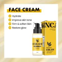 China OEM ODM brand organic face cream Aloe based vitamin c facial moisturizing cream Black skin care quick whitening face cream Skin whitening for sale