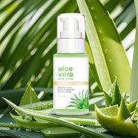 China OEM ODM Korean Organic Facial Skin Care essence Facial Soothing Anti aging Aloe Vera Skin Care Product Facial Anti wrinkle Serum for sale