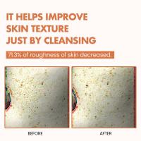 China OEM ODM skincare products whitening and exfoliating facial cleanser enzyme green tea rice vitamin C facial cleanser facial cleanser facial powder for sale