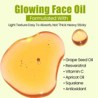 China OEM ODM Skin Whitening and Brightening Oil Brand Organic Natural Skincare Products Vitamin C Skin Whitening and Brightening Face Oil for sale