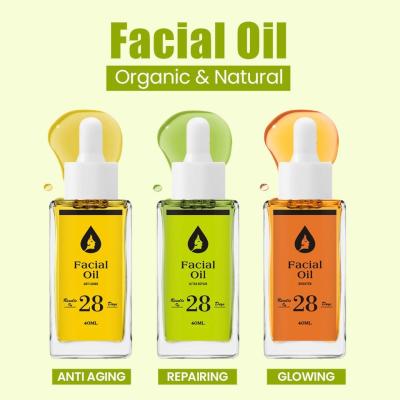 China OEM ODM Korean brand organic natural skincare facial essential oil serum skin rosehip oil anti-aging brightening repair wrinkles skin facial skin essential oil for sale