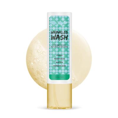 China OEM ODM Organic Natural Anti aging Moisturizing Facial Cleanser Women Bakuqier Hyaluronic Acid Facial Cleanser Mineral foam Facial Cleanser for sale