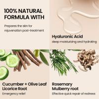 China OEM ODM pure anti sensitive skin face cream skin care product moisturizing deep repair day cream aloe suitable for damaged sensitive skin repair face cream for sale