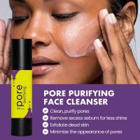 China OEM ODM Deep Cleaning Exfoliating Facial Cleanser Hyaluronic Acid based Pore Minimization Hard Pore Cleanser for sale