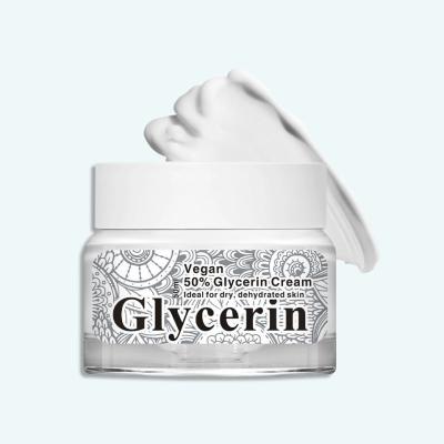 China OEM ODM Pure face cream Glycerin Moisturizing Whitening Anti aging Nourishing face cream brand is suitable for all skin types for sale