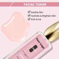 China OEM ODM Korean version skincare organic anti-aging whitening rose facial toner, vitamin C anti-aging luminous facial toner for sale