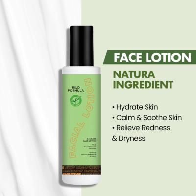 China OEM ODM Brand Customized Organic Anti allergic Moisturizing Repair Facial lotion Moisturizing Cream Sensitive Skin Care Facial Skin Care Product Moisturizing Cream for sale