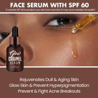 China OEM ODM Brightening Skincare Serum Brand Caramel Acne Treatment Skin Repair Caramel Glow Facial Serum for Black Women for sale