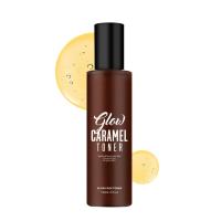 China OEM ODM brand pore minimization brightening skin acne treatment exfoliating skin moisturizing caramel facial toner black female for sale