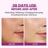 China OEM ODM skin care facial essence liquid green tea arbutin peptide collagen anti-aging, whitening, moisturizing, acne removing and brightening facial serum for sale
