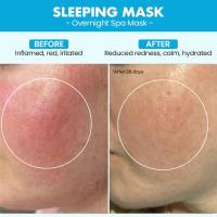 China OEM ODM Rice Sleep facial mask Cream Cosmetics Skin Care Products Natural Whitening&Moisturizing facial mask for sale