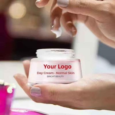 China OEM ODM Pure Organic face cream Vitamin B3 and Nicotinamide Shea Butter Pearl Anti aging Whitening face cream for sale