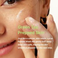 China OEM ODM cosmetics, skincare products, whitening facial cleanser, exfoliating facial cleanser, enzyme green tea brightening powder facial cleanser for sale