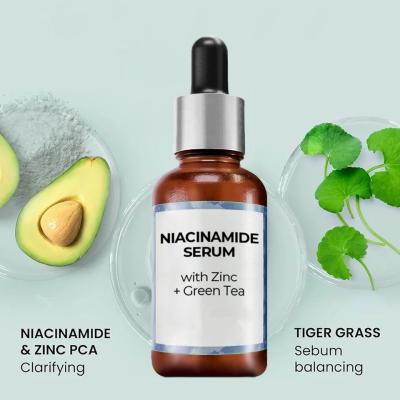 China OEM ODM brand nicotinamide essence moisturizing anti-aging anti wrinkle whitening facial essence serum for sale