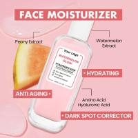China OEM ODM Brand Organic Watermelon Glossy Facial Moisturizer AHA PHA Nicotinamide Whitening Facial lotion Smooth Skin Care for sale