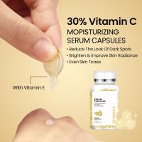 China OEM ODM vitamin C organic essence whitening anti-aging liquid facial essence capsule natural skin care serum for sale