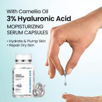 China OEM ODM facial essence capsule Brand skin care product Natural moisturizing hyaluronic acid serum capsule for sale