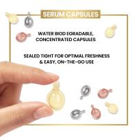 China OEM ODM Brand Facial Serum Capsules Skincare Products Vitamin C Hyaluronic Acid Retinol Whitening and Anti Aging Serum Capsules for sale