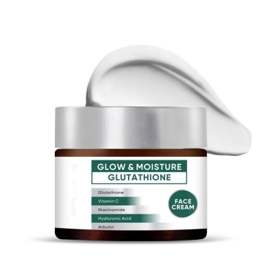 China OEM ODM Glutathione Bleaching Cream Private brand skin care whitening face cream dark skin facial moisturizing cream for sale