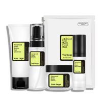 China OEM ODM Korean skin care set 96% snail mucin hyaluronic acid facial care anti-aging anti wrinkle serum cream facial mask skin care private brand for sale