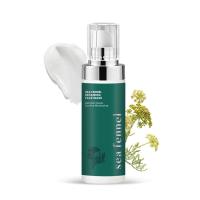 China OEM ODM customized organic foam facial cleanser mild cleaning sea fennel facial cleanser moisturizing performance private brand skin cleansing cleanser for sale