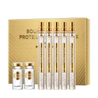 China OEM ODM customized skin care products Wrinkle removing facial collagen line lifting essence gold protein peptide line facial essence liquid set for sale