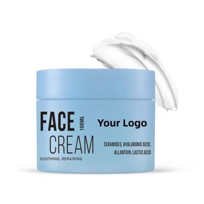 China OEM ODM OEM Skincare Ceramide Hyaluronic Acid Moisturizing Repair Skin Barrier Hydrating Cream Facial Moisturizing Cream Self owned Brand for sale