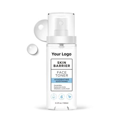 China OEM ODM Pure Facial Toner Moisturizing and Replenishing Product Ceramide Facial Toner spray Skin Care Private Brand for sale