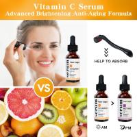 China OEM ODM Private Label Organic Facial Skincare Retinol Anti-Aging Anti-Wrinkle Vitamin C Brightening Facial Serum Skincare Serum for sale