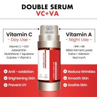 China OEM ODM day and night serum skincare moisturizing anti-aging whitening natural organic vitamin A C retinol 2.5% facial serum for sale