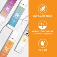 China OEM ODM Customized Natural Damaged Skin Barrier Repair Sunscreen Cream Repair Face Cream SPF 50 Facial Moisturizer SPF 50 for sale