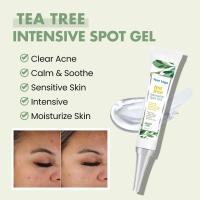 China OEM ODM customized private brand skin care gel effective and fast acne removing tea tree oil acne scar removing gel for sale