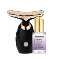 China OEM ODM wholesale skincare retinol facial serum anti-aging anti wrinkle vitamin A facial serum with massager Korean proprietary brand for sale