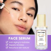 China OEM ODM customized private brand serum essence skin care products Anti aging anti wrinkle retinol hyaluronic acid facial essence for sale