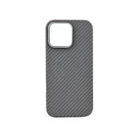 China Thin 0.8mm 16g Weight Magnetic Aramid Fiber Phone Case for iPhone 16 Pro with Side Injection and Full Cover for sale