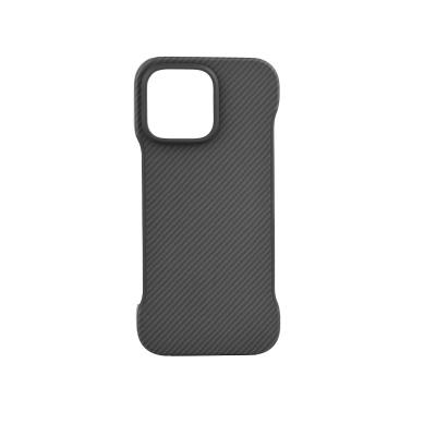 China Super Light Magnetic Aramid Kevlar Carbon Fiber Phone Case for iPhone 16 Pro Max for sale
