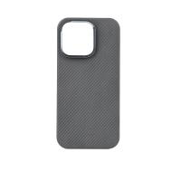 China Customized Metal Frame Magnetic Aramid Carbon Fiber Phone Case for iPhone 16 Pro for sale