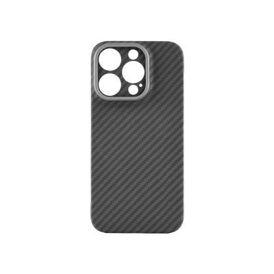 China 2024 Customized Cutting Frame Aramid Carbon Fiber Phone Cover for iPhone 16 with 0.8mm Thickness and 16g Weight for sale