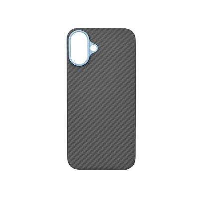China Ultra Thin 0.8mm 16g Lightweight Dirt-resistant Aramid Fiber Magnetic Phone Case for iPhone 16 Pro for sale