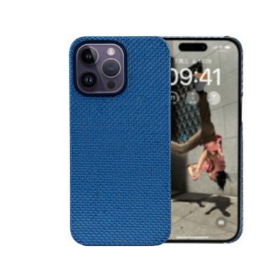 China Customized Color Dirt-resistant Power Case Aramid Fiber Phone Case for iPhone 16 Pro Max for sale