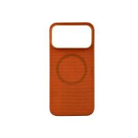 China Premium Aramid Carbon Fiber Mobile Cover with Metal Frame for iPhone 17 Pro Max for sale