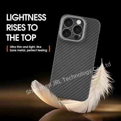 China Customized Cutouts Magnetic Design Aramid Fiber Phone Case For iPhone 17 Pro Max for sale