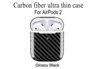 China Wireless Charging Slim Carbon Fiber Airpods Case for sale
